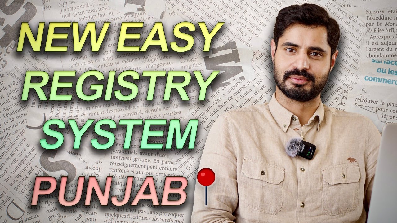 NEW EASY REGISTRY SYSTEM | PUNJAB - YouTube