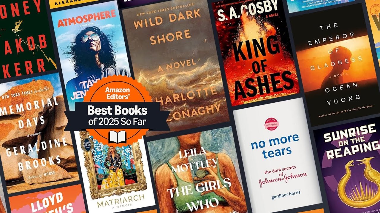 Amazon's Top 20 Books of the Year: What Editors Loved Most - YouTube