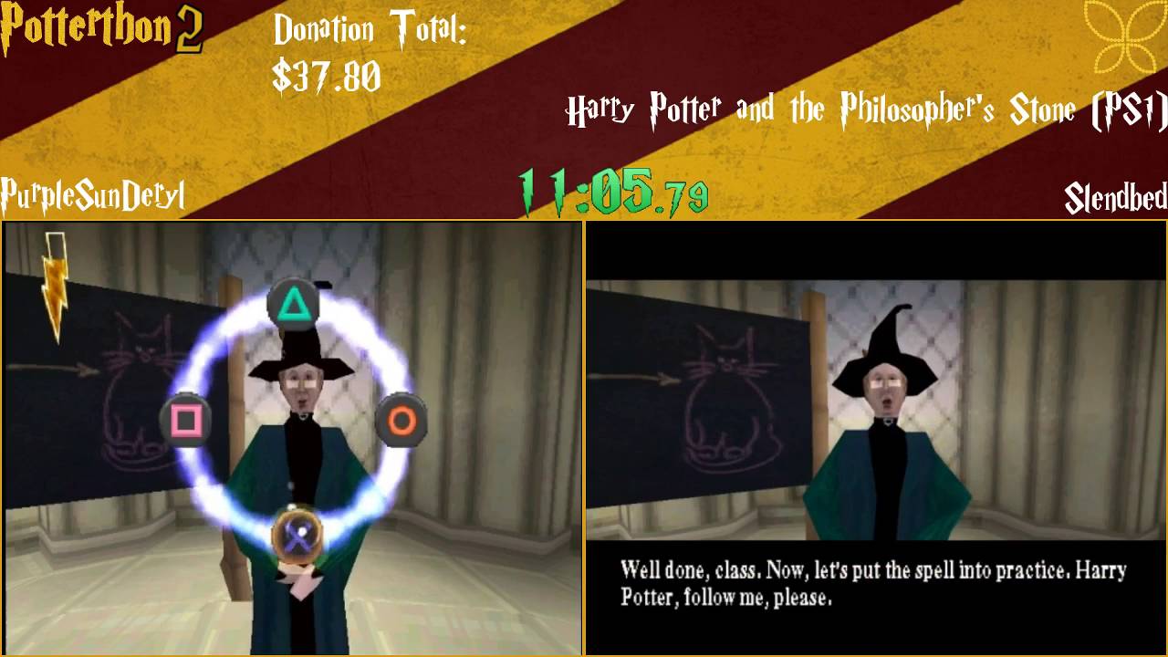 Harry Potter 1 PS1 by PurpleSunDeryl and Slendbed - Potterthon 2016 ...
