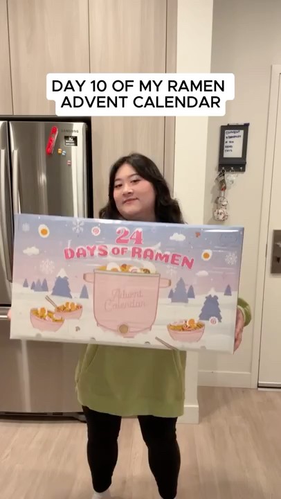 DAY 10 OF MY RAMEN ADVENT CALENDAR 🎄 🍜☁️ #noodles #adventcalendar # ...