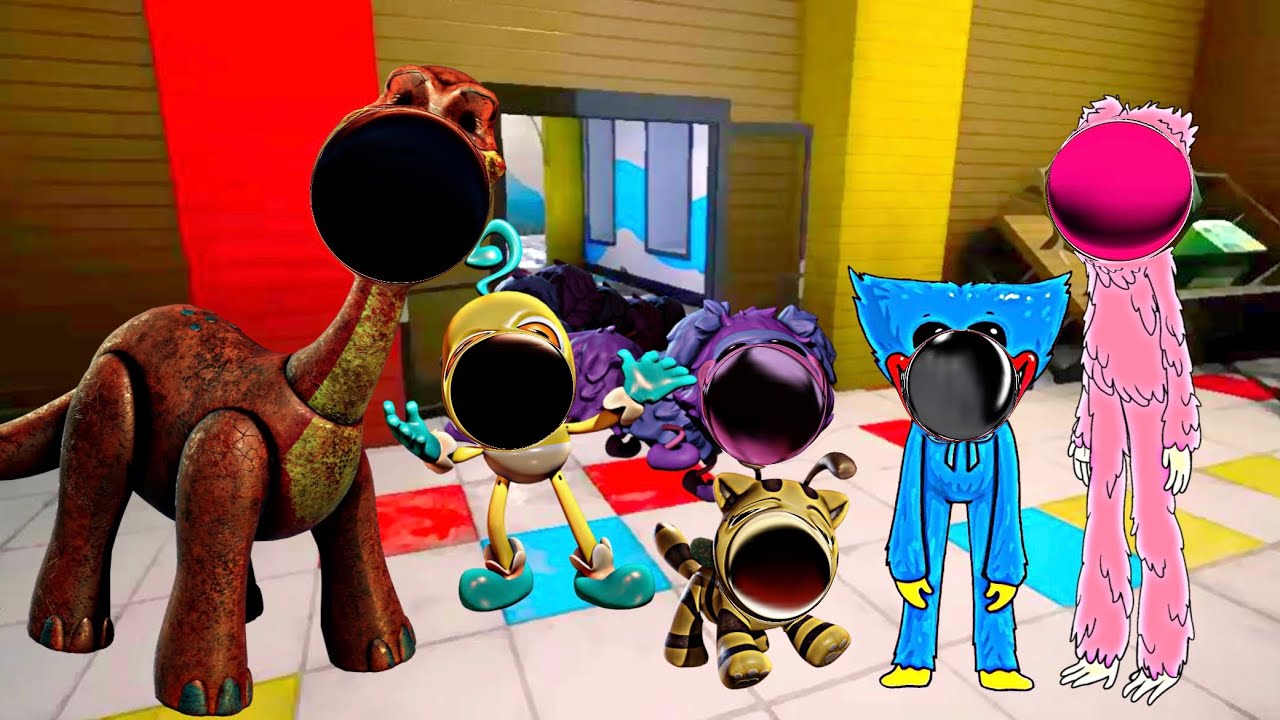 Pop Poppy Playtime Characters - YouTube