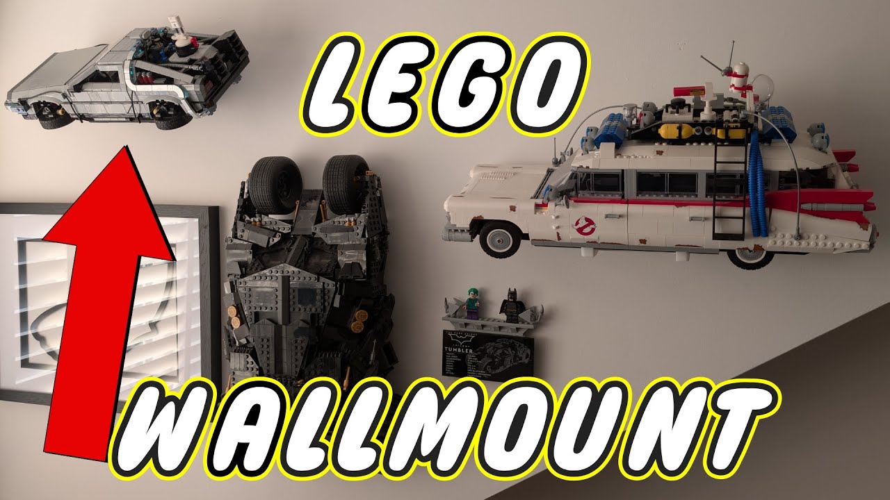 Wall Mounting Iconic LEGO Cars with 3D Printed Brackets! - YouTube