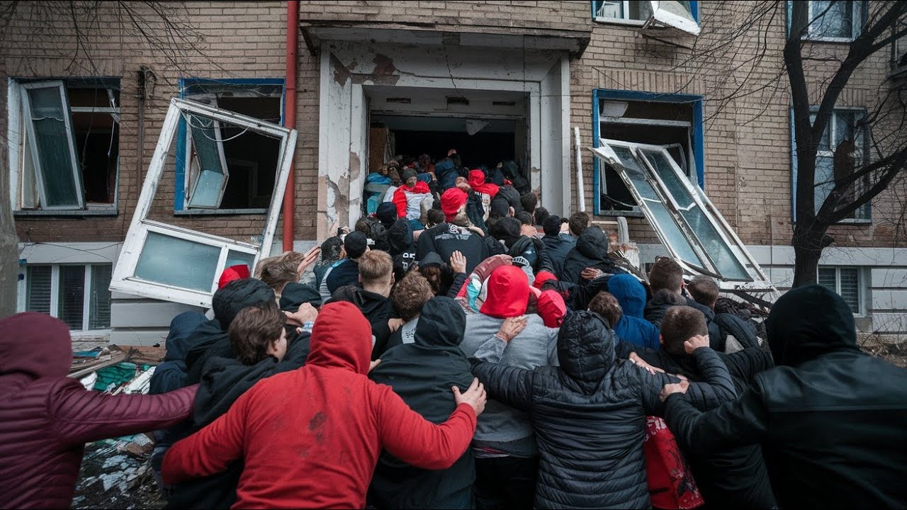 Masked Looters Break Into NYC Apartments, Causing Chaos... - YouTube