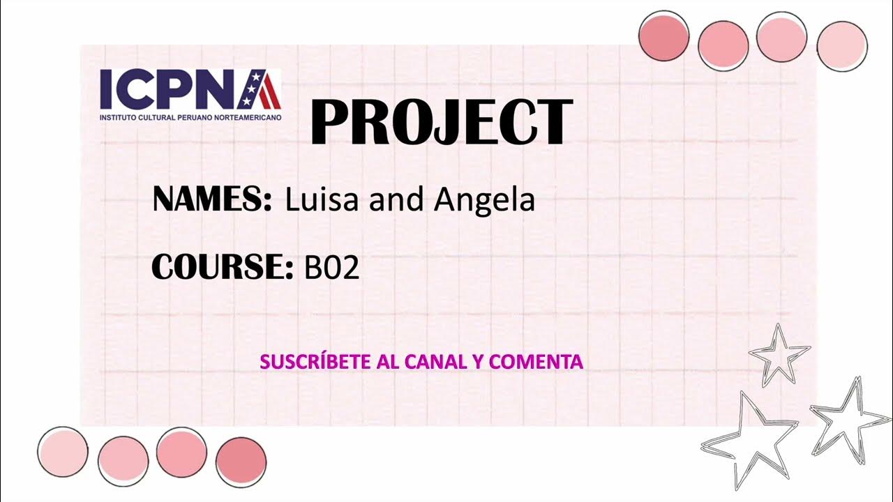 Basic 2 project ICPNA - YouTube