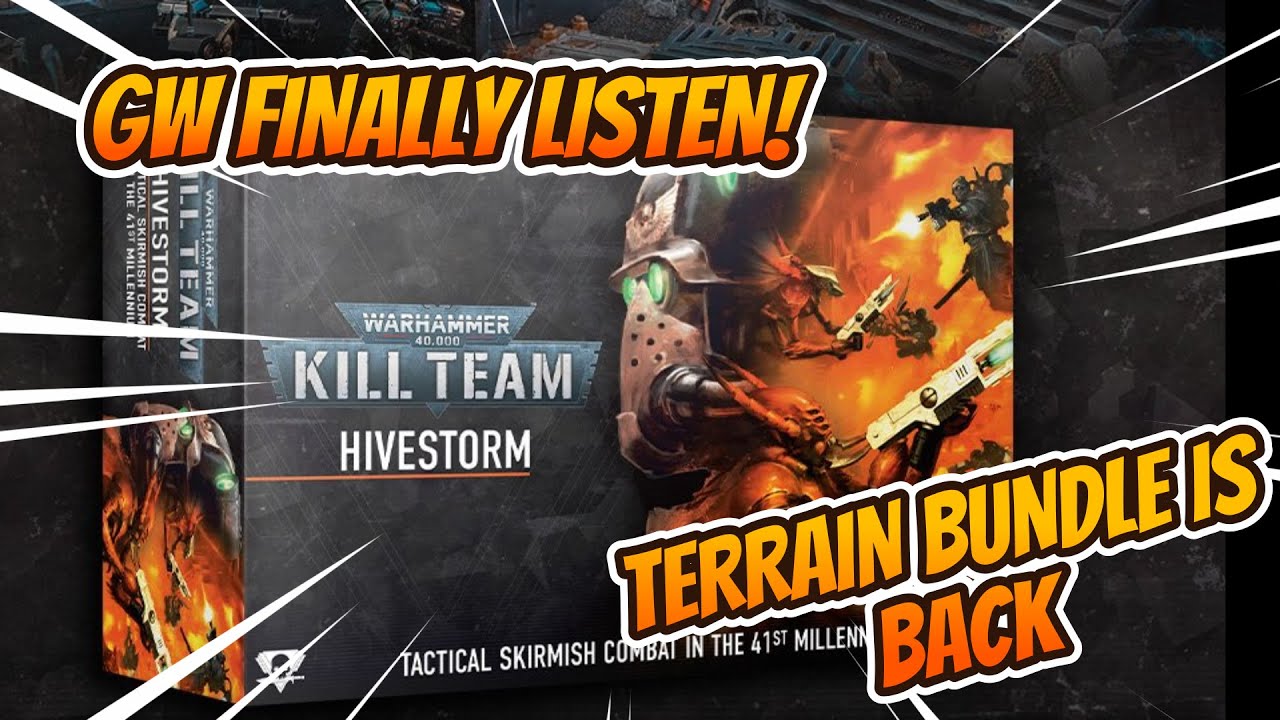 GW Finally Listen! Killteam Hivestorm with Massive Terrain is Back ...
