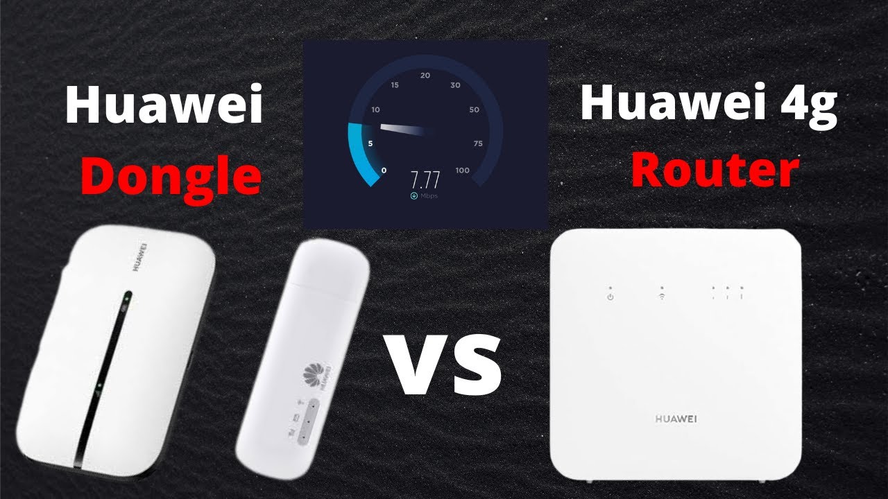 Huawei Dongle Vs Huawei Router Speed Test 🔥 - YouTube