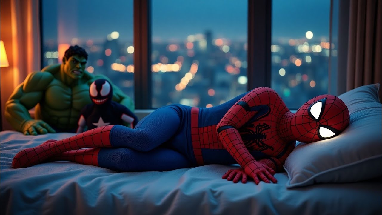 Sleep Well With Superheroes : Hulk, Spiderman, Captain America, Ironman ...