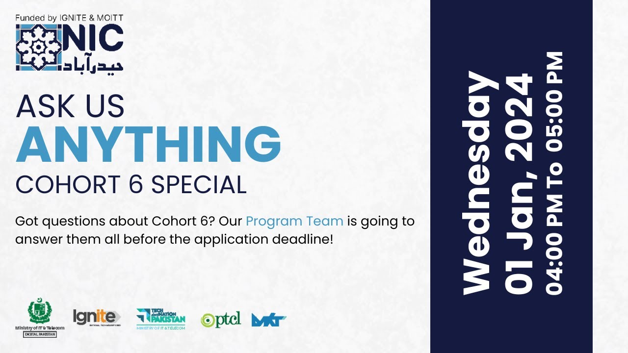 ASK US ANYTHING: COHORT 6 SPECIAL - YouTube