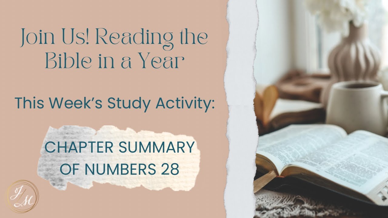 Chapter Summary of Numbers 28 - YouTube