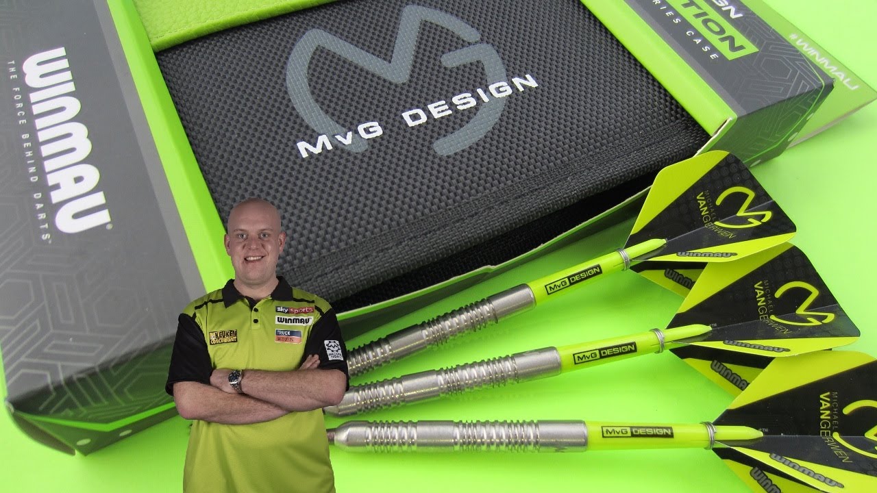 Winmau MvG Design Darts Case Review - Plus USA Giveaway - YouTube