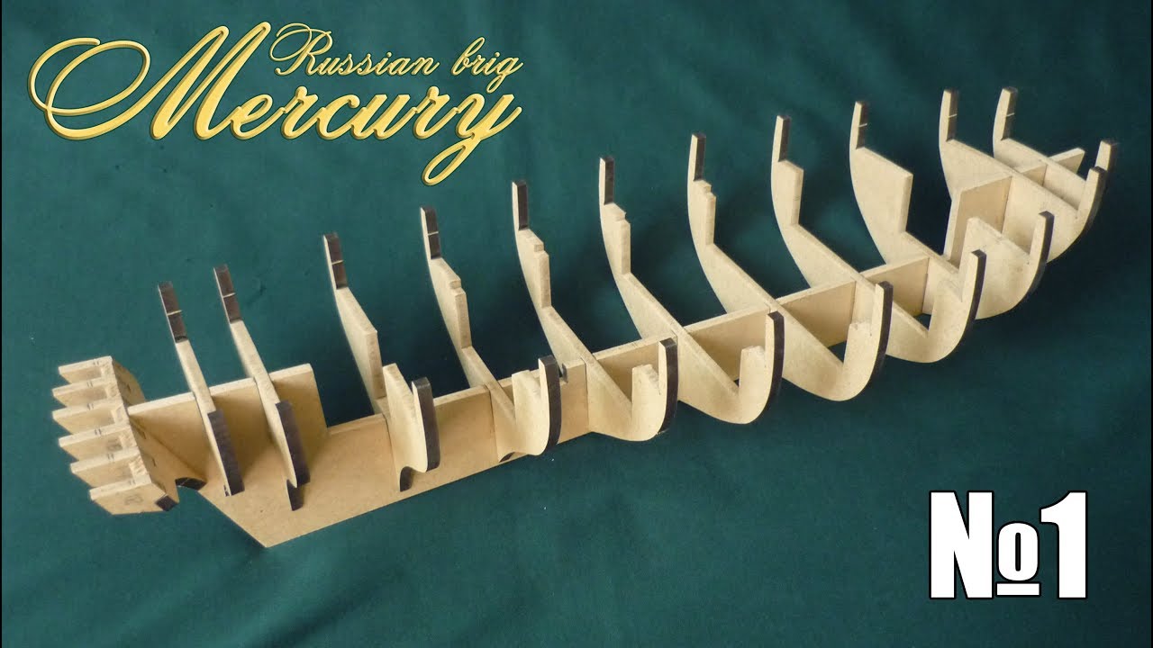 Brig "Mercury" | Part 1 (Amati) - YouTube