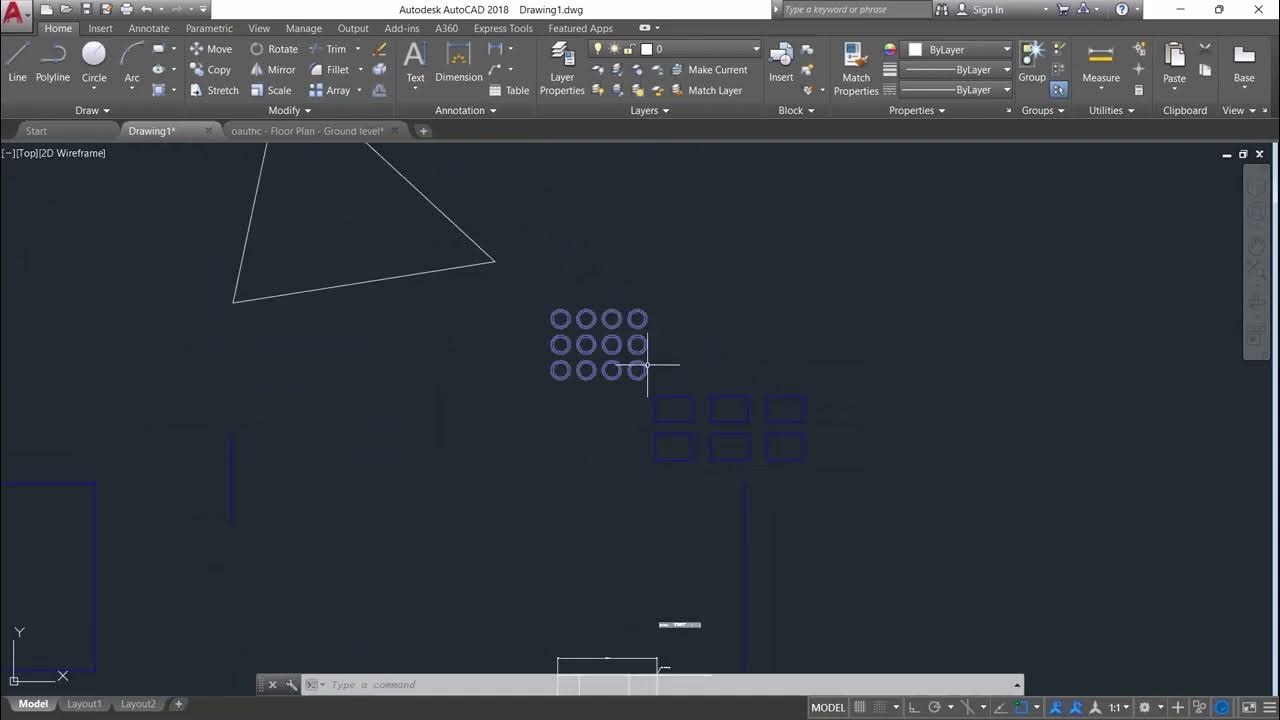 How To Use Block And Properties Panel As A Beginners In Autocad - Module 5 - YouTube