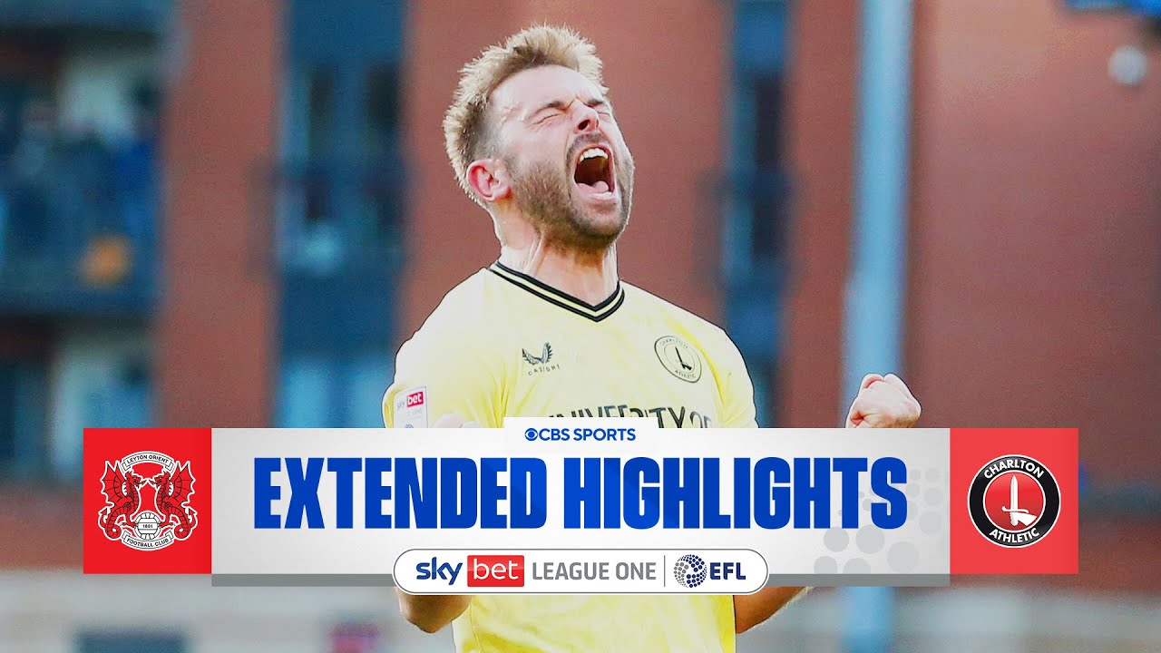 Leyton Orient vs. Charlton Athletic: Extended Highlights | EFL League ...
