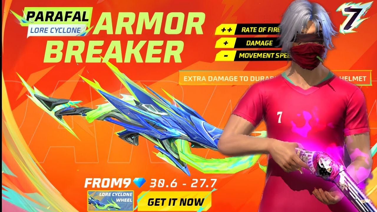 New Evo Parafal Gun 😯 Skin Has Came In Pakistan Server| New Luck Royal ...