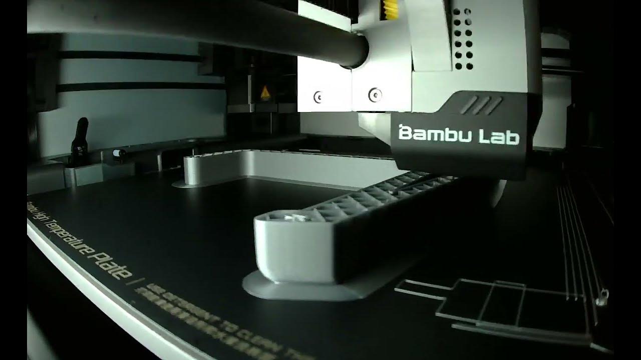 Bambu Labs X1-Carbon PRINT Side Spool Holder by CdRsKuLL - YouTube