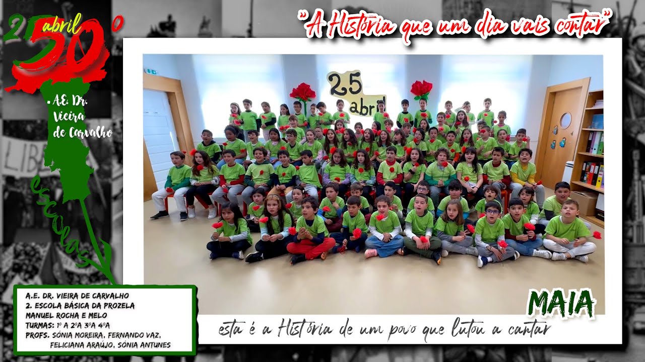 Pedro Dyonysyo - A História que um dia vais contar (AE Dr. Vieira de ...