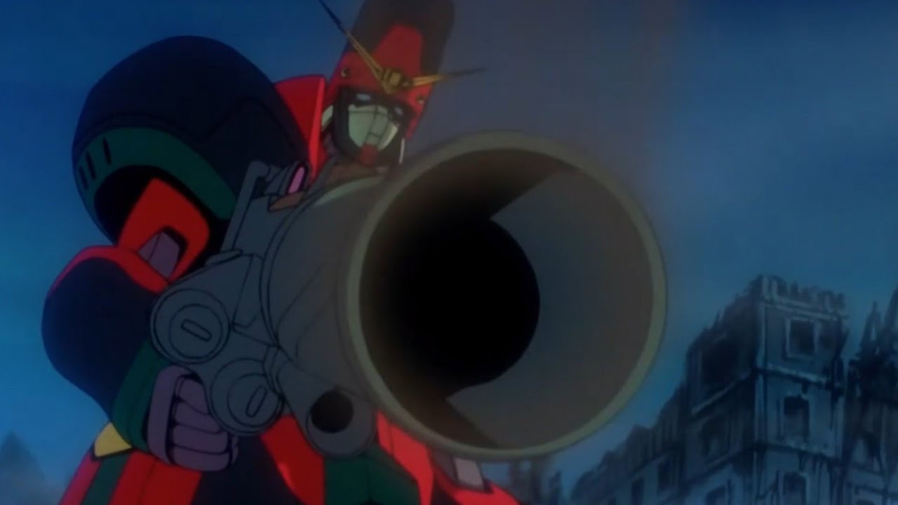 Rose Gundam Battle Against The John Bull Gundam Mobile Fighter G Gundam Youtube