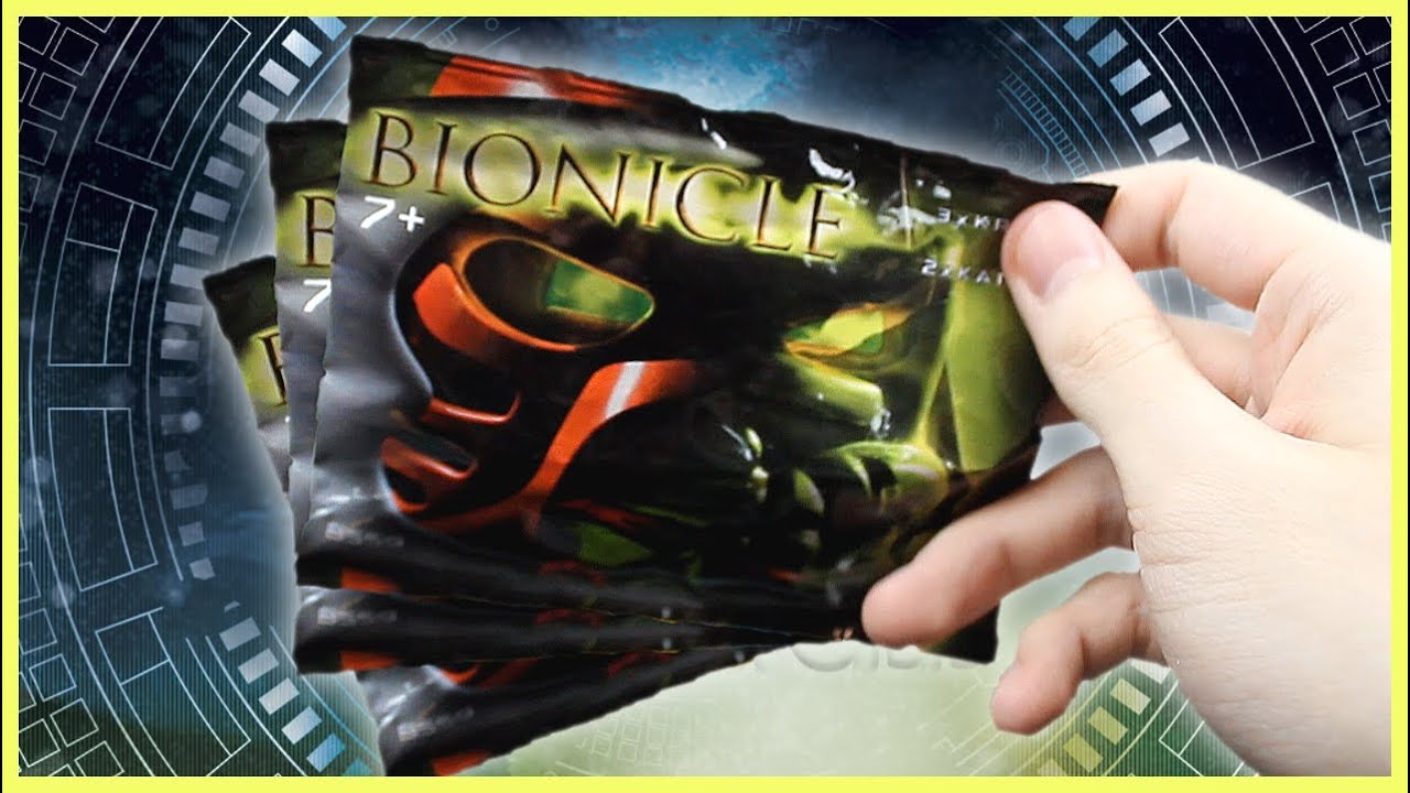 Opening 10 BIONICLE Mystery Kanohi Mask Packs from 2002! - YouTube