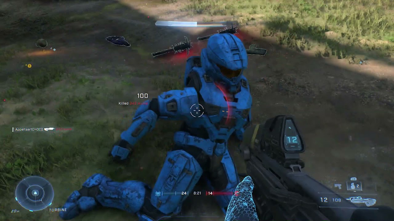 TeaBagging bots in Halo infinite for 50 seconds.. - YouTube