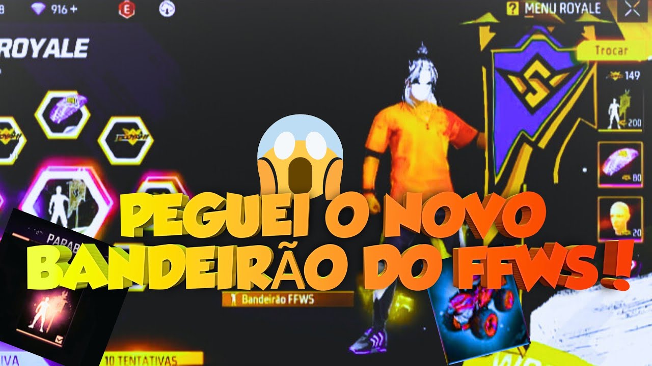 TESTANDO O EVENTO DO NOVO BANDEIRAO FFWS, BANDEIRAO DO MUNDIAL, EVENTO ...