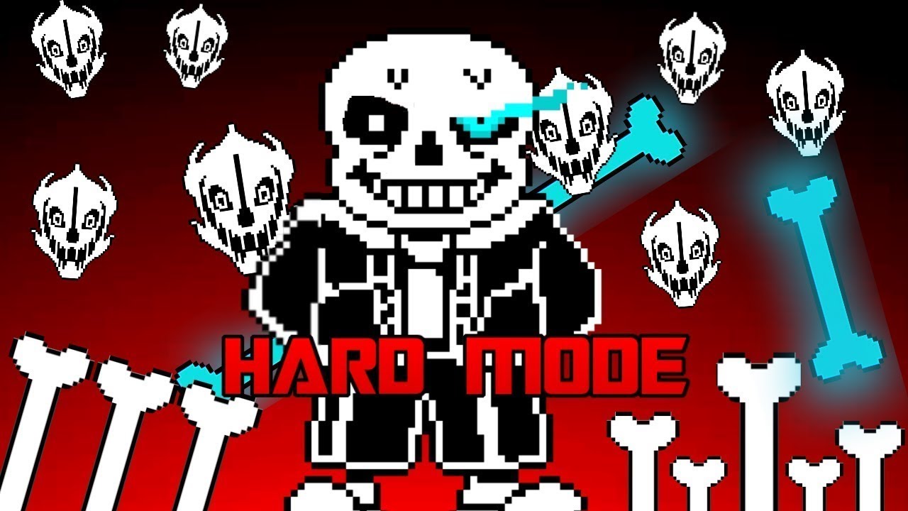 how to get hard mode sans? undertale test place reborn - YouTube