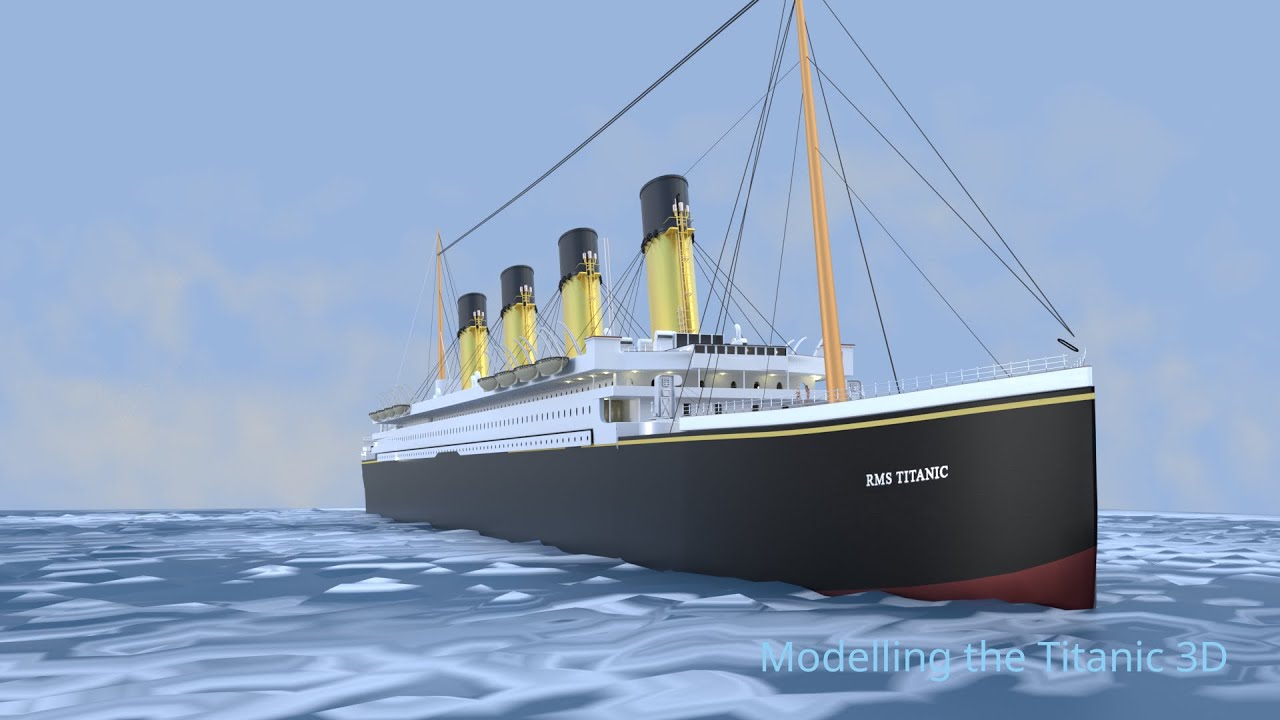Titanic 3D Modelling - 007 - Modelling the Hull - YouTube