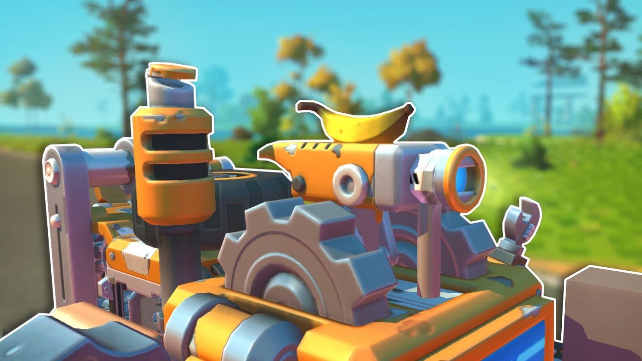 Surviving with a Mobile Base in Scrap Mechanic! - Live Stream - YouTube