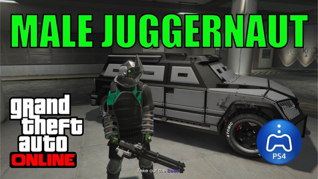 GTA 5 ONLINE HOW TO SAVE FULL JUGGERNAUT OUTFIT MALE PS4 XB1 PC 1.40 ...