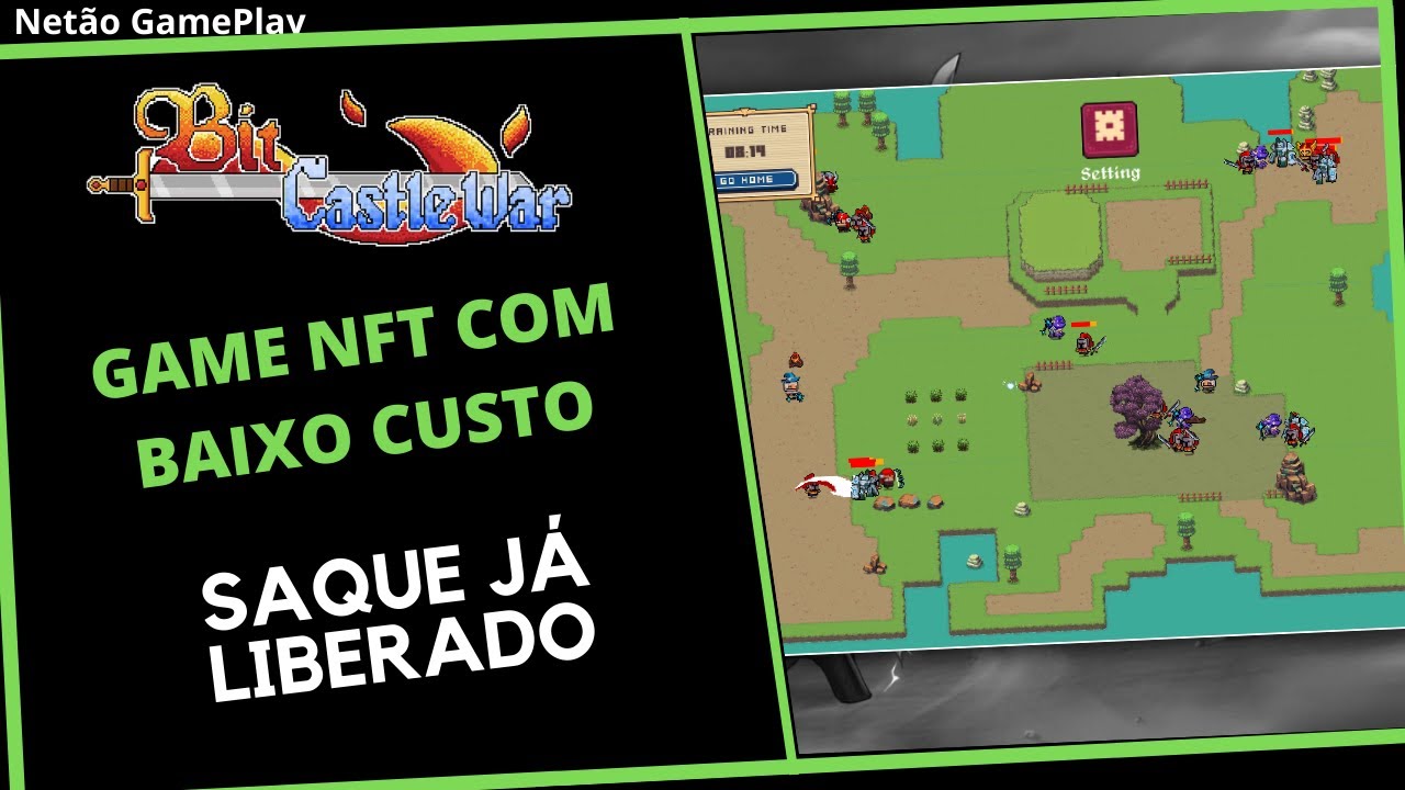 BIT CASTLE WAR | GAME NFT BAIXO CUSTO E JÁ PAGANDO - YouTube