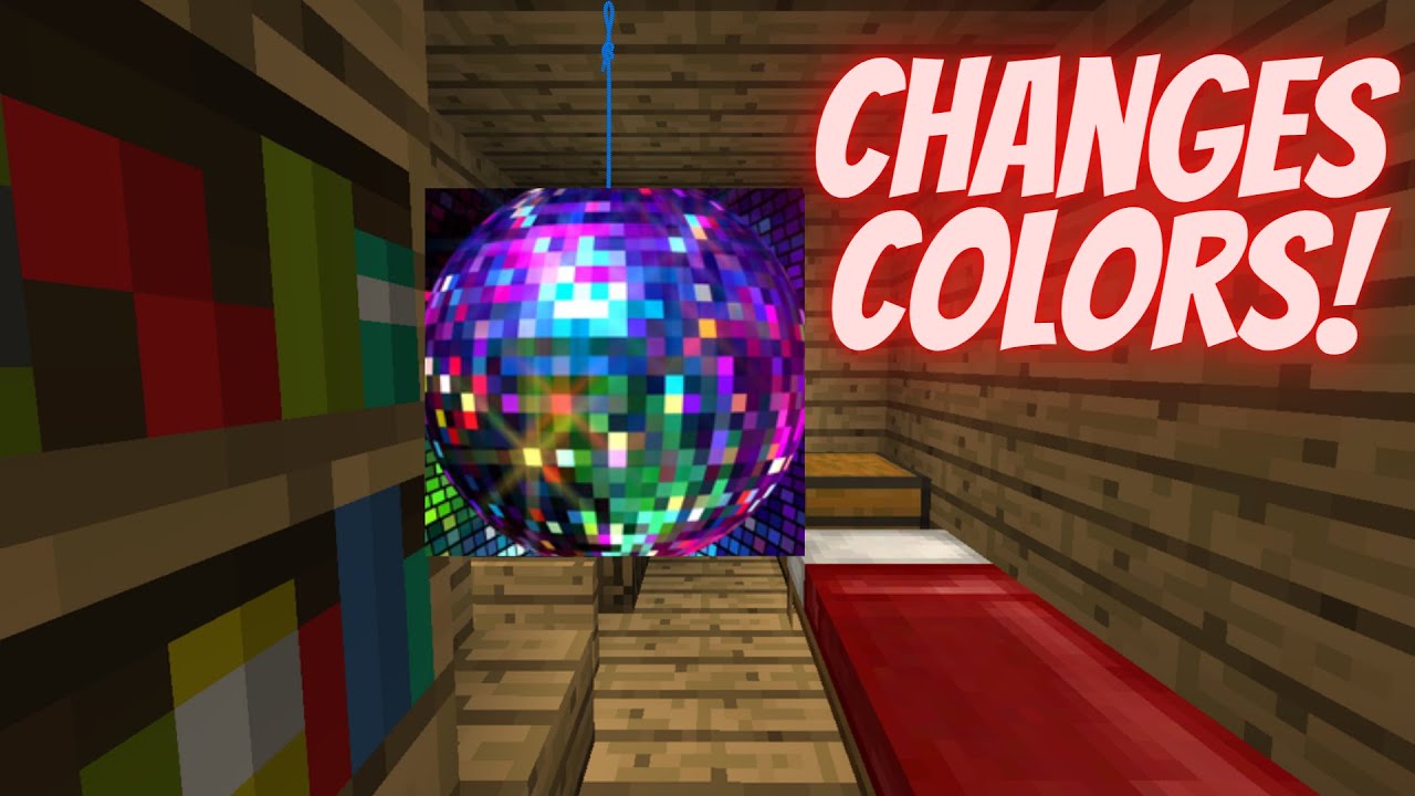 HOW TO MAKE A DISCO BALL IN MINECRAFT YouTube how-to-make-a-disco-ball-in-minecraft-youtube