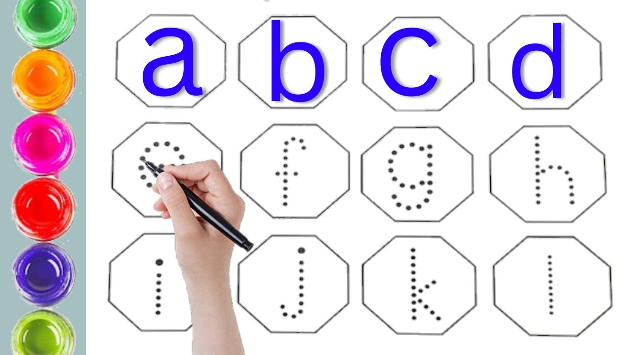 A for Ant B for Bat | Alphabets || Learn to Write Alphabet || ABC ...