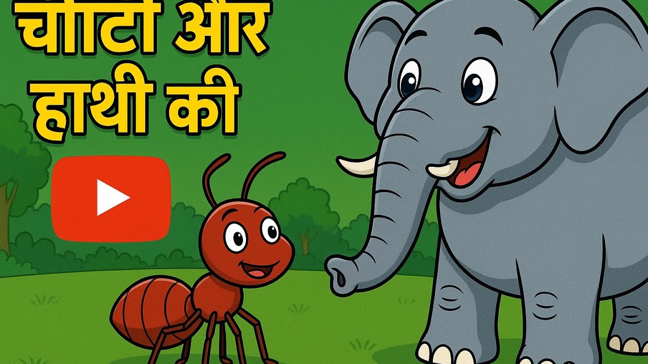 चींटी और हाथी Chiti our Hathi - YouTube