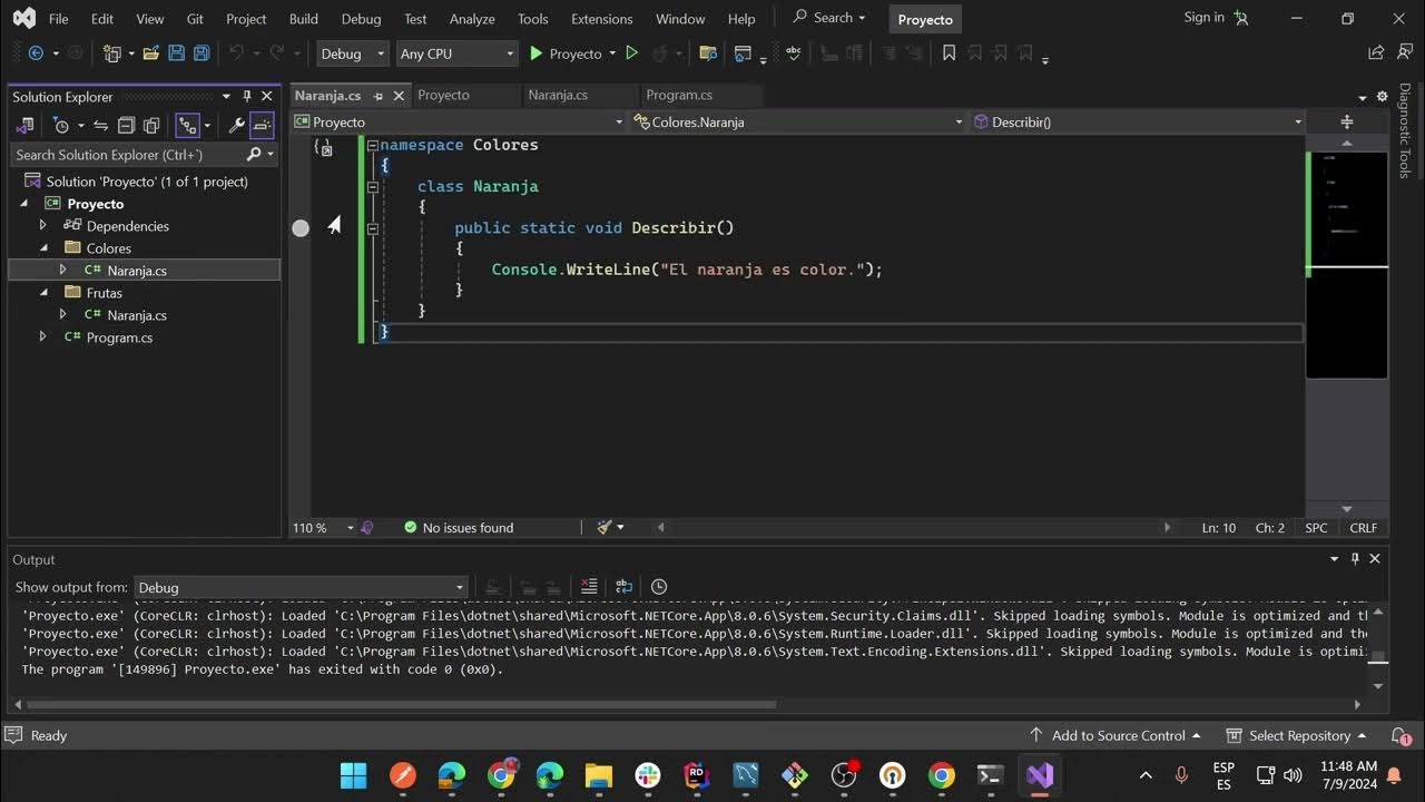 C# - Introducción a los namespaces - YouTube