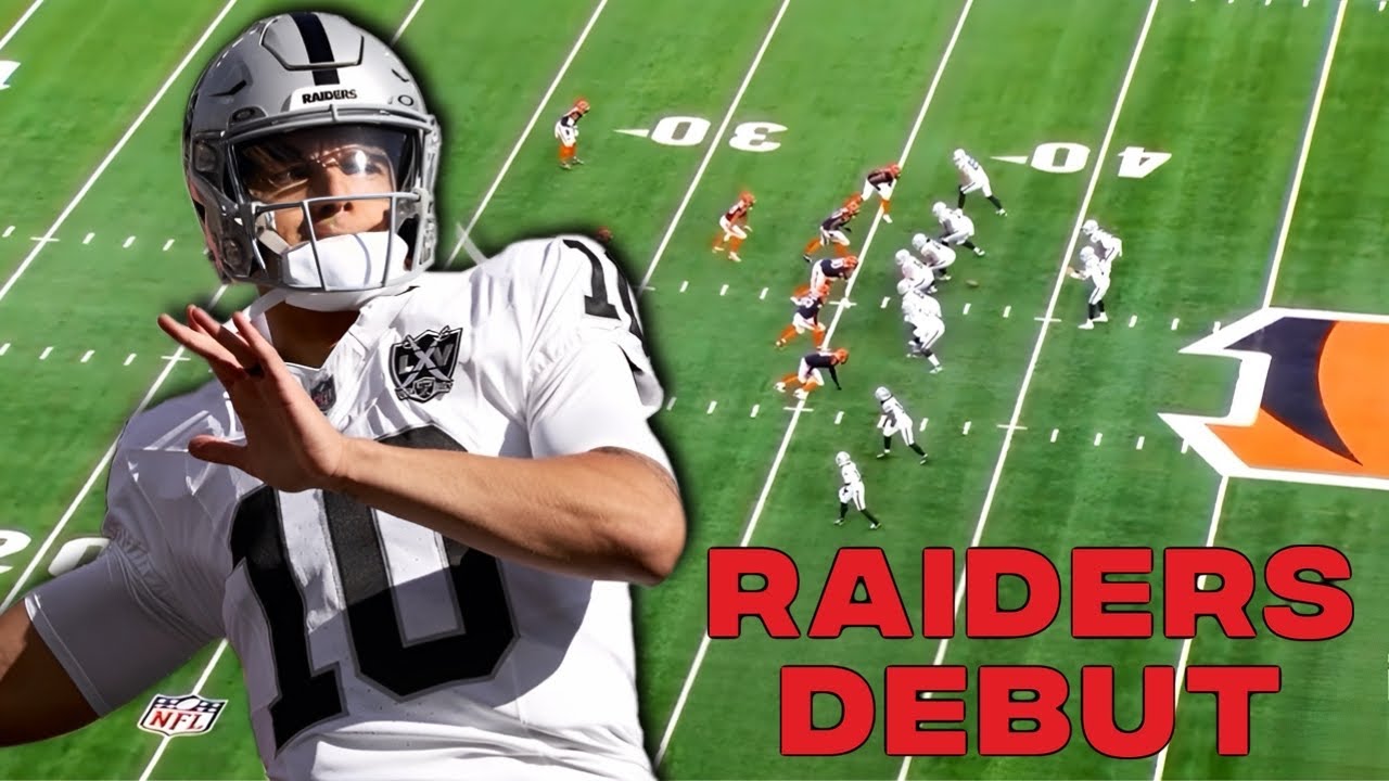 What Raiders QB Desmond Ridder Showed On Tape 👀 - YouTube