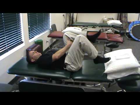 Sahrmann Lower Abdominal Hold and March - YouTube