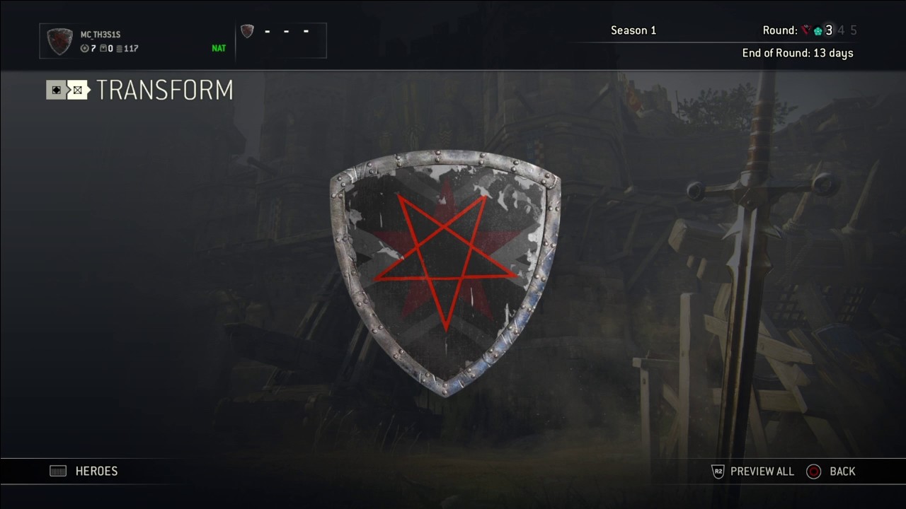 For Honor- Pentagram Emblem Tutorial - YouTube