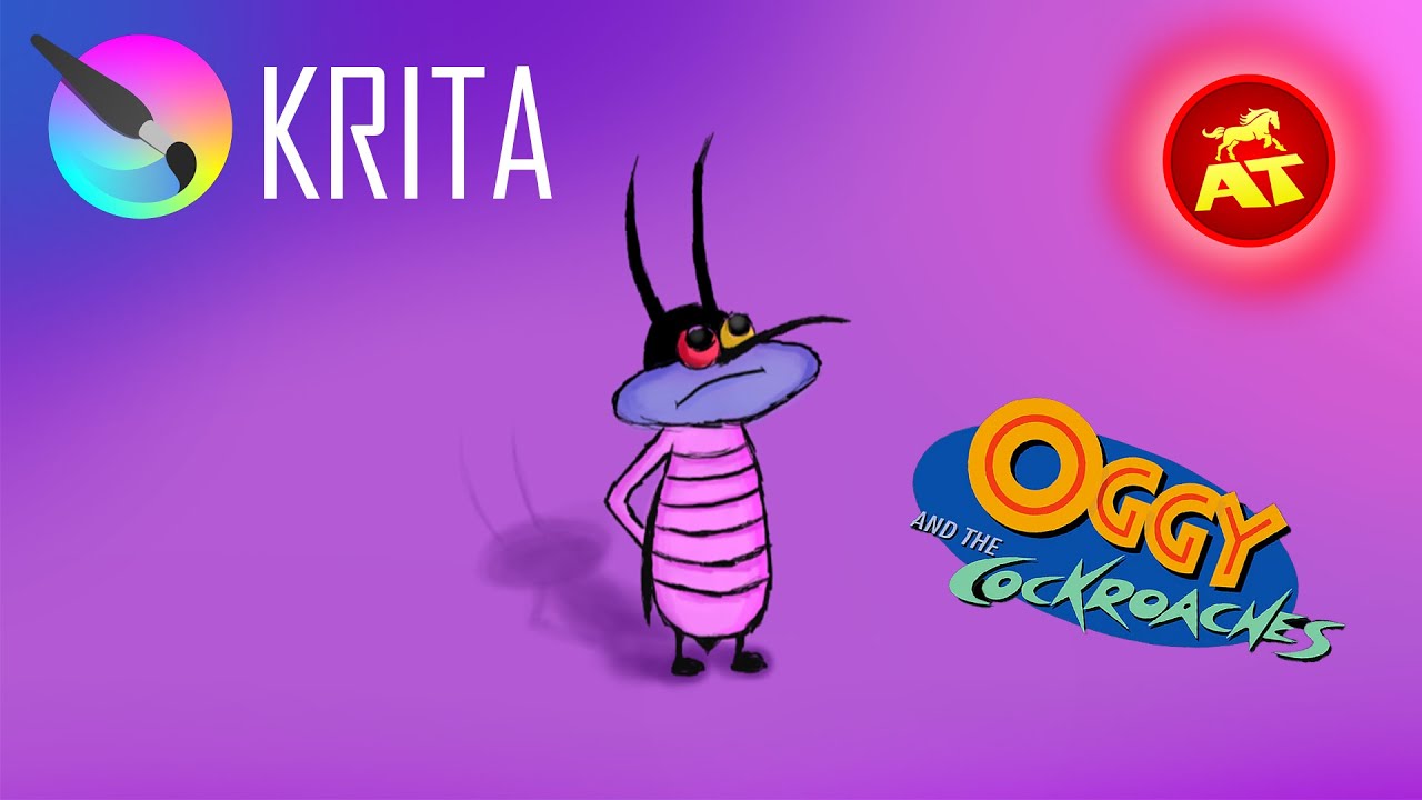 Simple Art in Krita | HOW TO PAINT IN KRITA 🎨 Digital Art ...