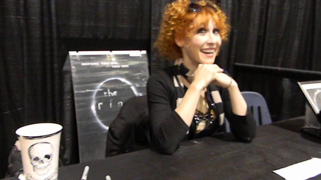 Meeting Bonnie Morgan Samara from The Ring Crypticon 2019 Kansas City ...