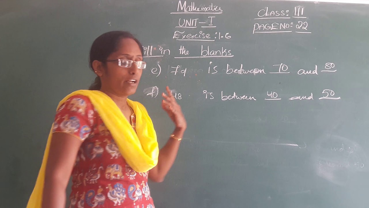 CLASS: III SUB: MATHS VIDEO: 11 TOPIC: FULL IN THE BLANKS PAGE NO: 22 - YouTube
