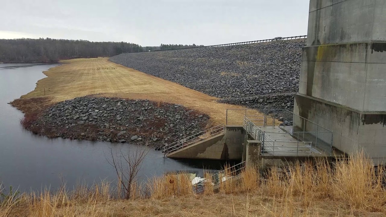 Quinebaug River - West Thompson Lake Dam - YouTube