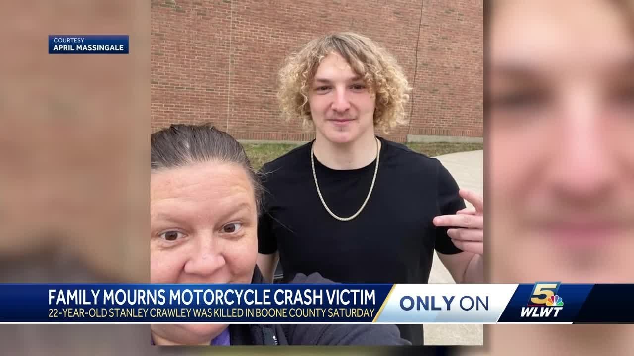 Family mourning loss of young man killed in motorcycle accident - YouTube
