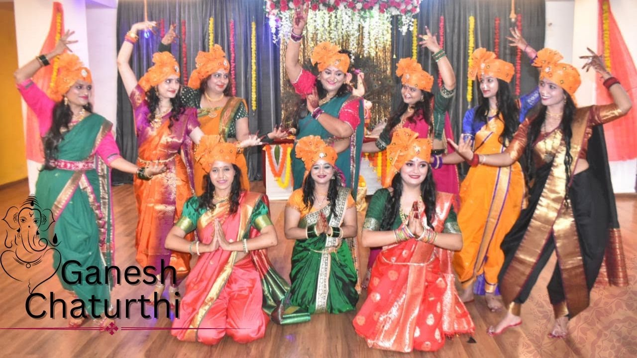 Gajanana | Ladies group dance | Ganesh chaturthi special | Dazzler ...