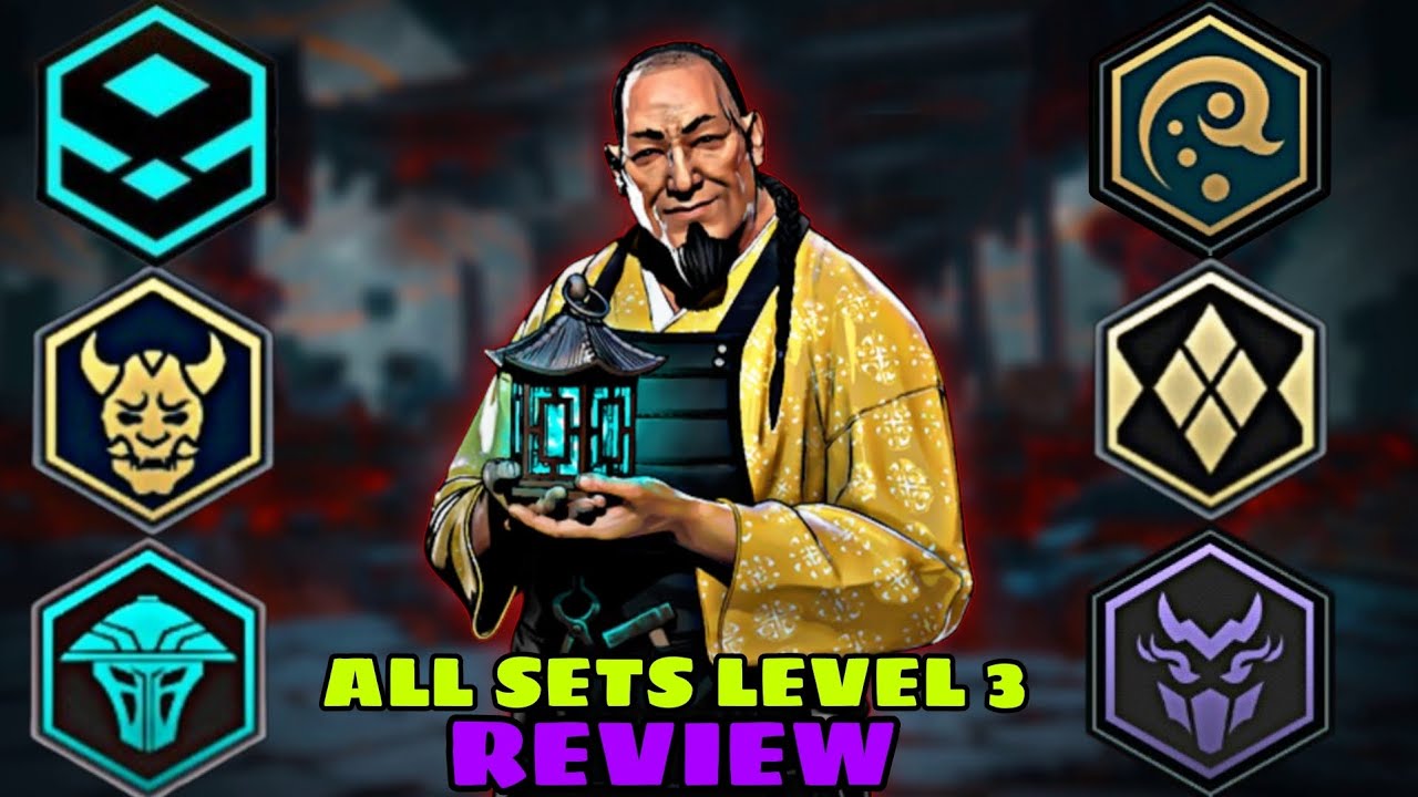Shadow Fight 3 / All Sets Level 3 Review / Faction Wars - YouTube