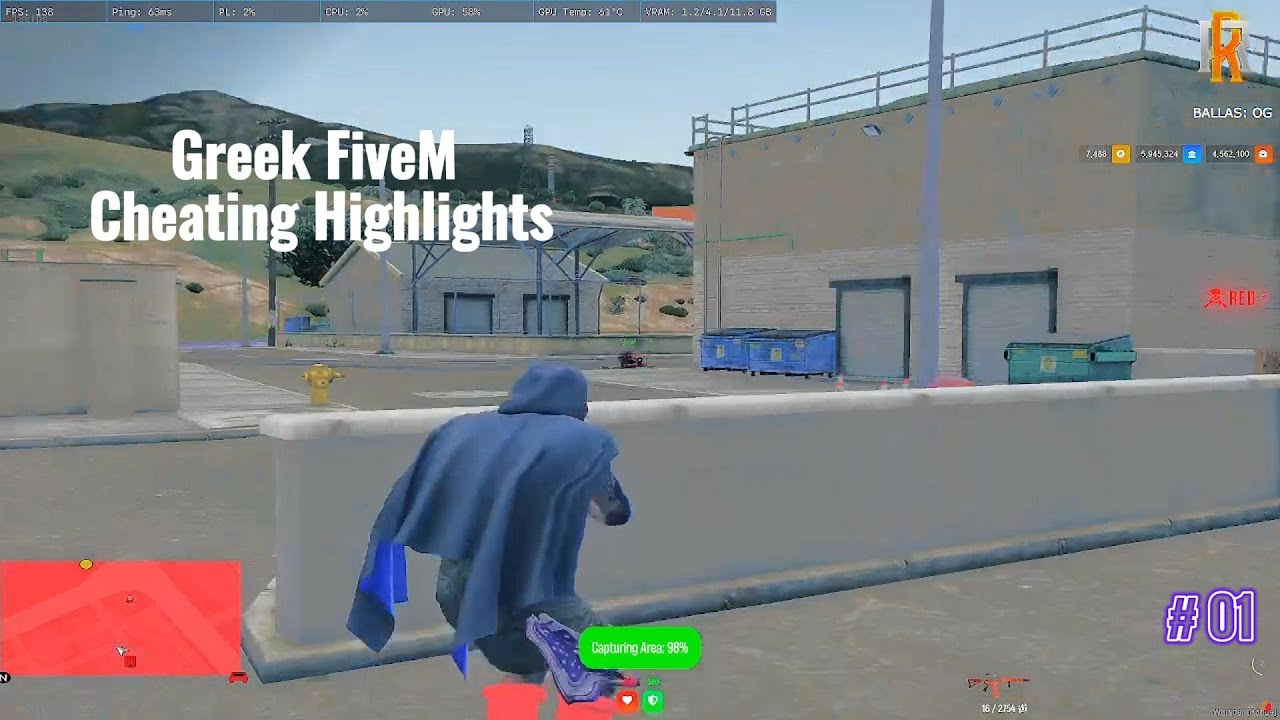 Greek FiveM Cheating (Reverse/ Highlights#1) - YouTube