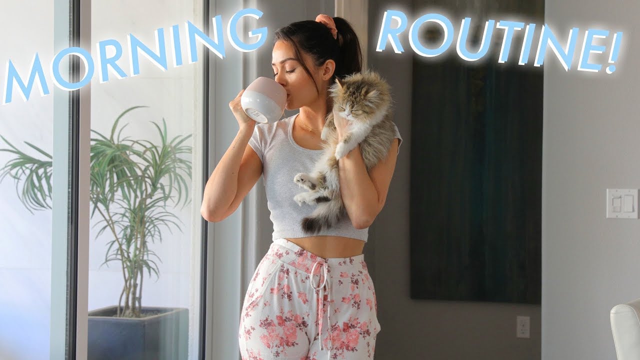 My Realistic Spring Morning Routine - YouTube