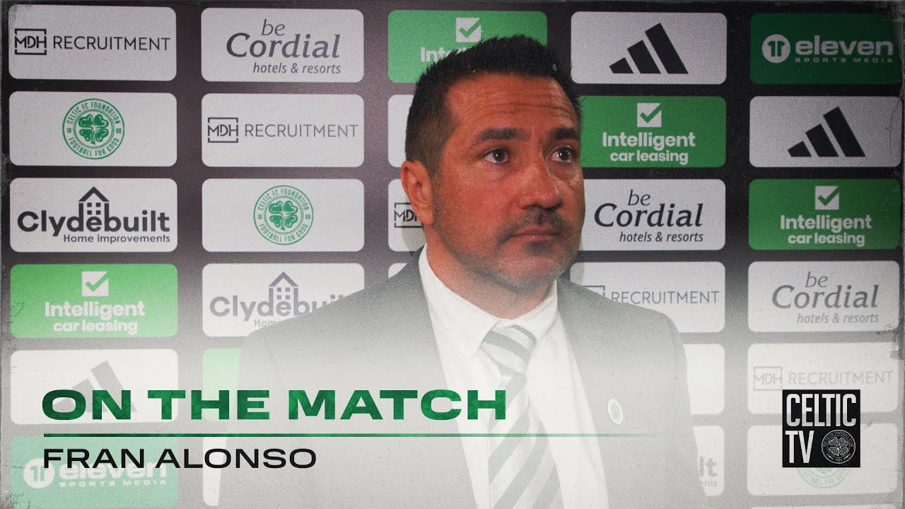 Fran Alonso On The Match | Celtic FC Women 7-1 Hamilton Accies - YouTube