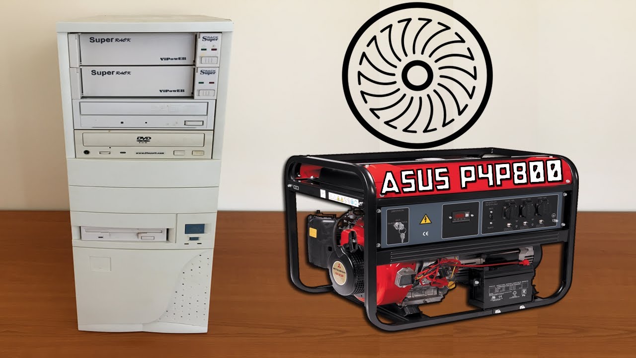 ASUS P4P800 Pentium 4 Retro PC - YouTube
