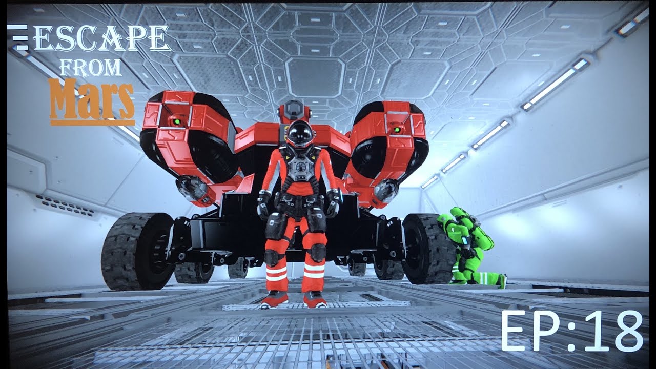Space Engineers: Escape From Mars Ep18 Return to point Break - YouTube