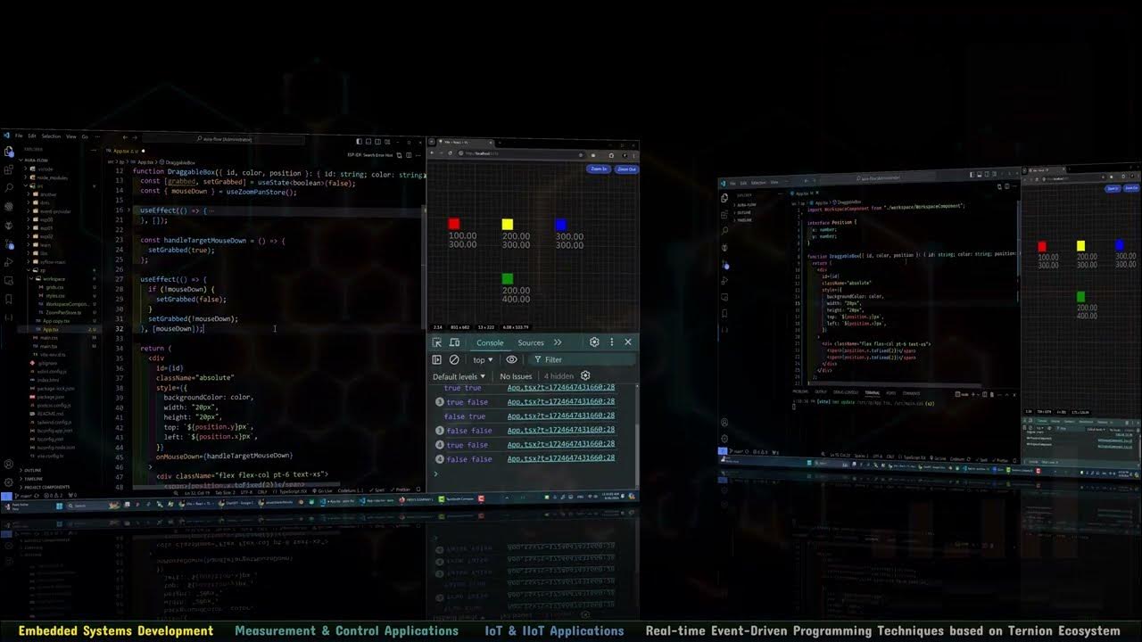 React Hooks for Data/Event Flow -based Editor - YouTube
