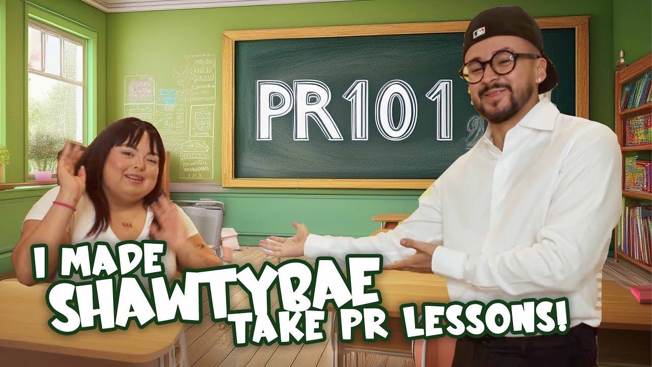 I MADE SHAWTYBAE TAKE PR LESSONS.... - YouTube